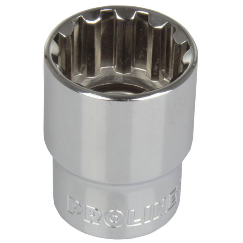 SPLINE SOCKET CRV 1/2" M17 PROLINE 18531 | www.megaaz.com