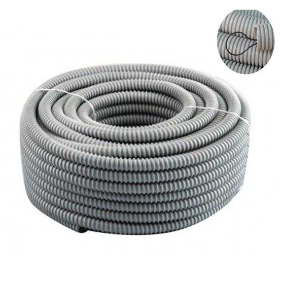 18 mm PVC Flexible Conduit GREY Ekosan | www.megaaz.com