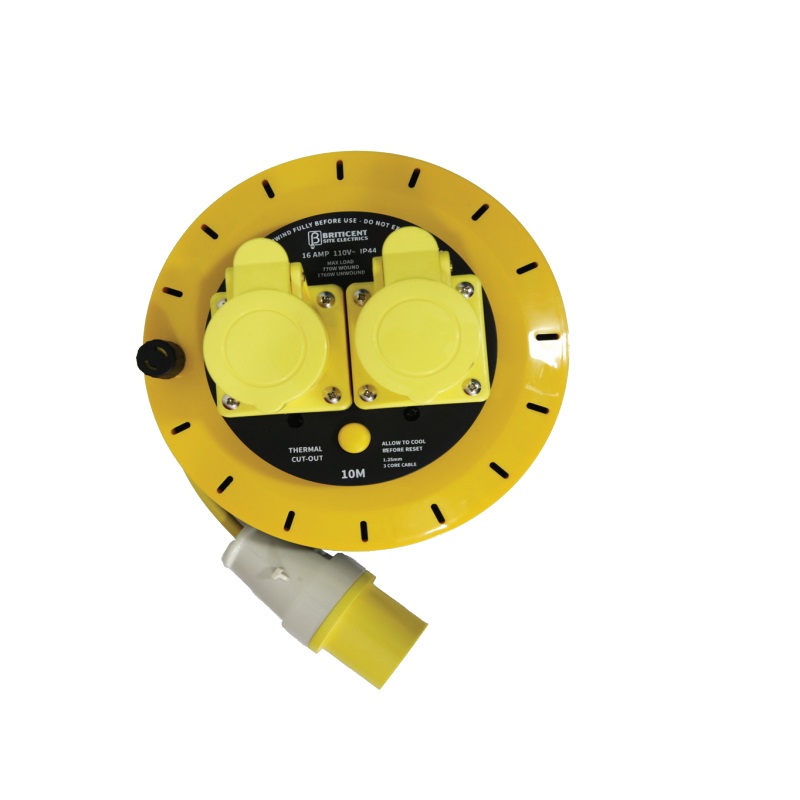 10M 110V Cable Reels 16A DETA SE1010 | www.megaaz.com