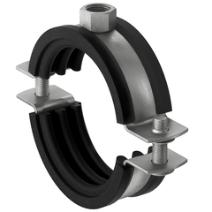 8 inch (207mm) pipe clamp with rubber P2078 | www.megaaz.com