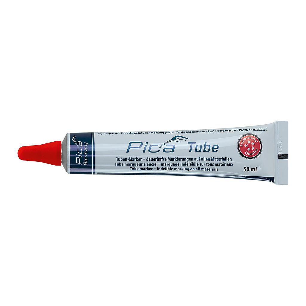 Tube Marking paste, 50ml, red Pica 575/40 | www.megaaz.com