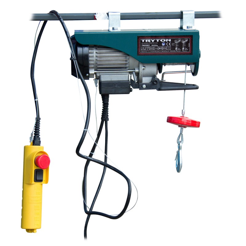 ELECTRIC HOIST 100/200 KG, 450W TRYTON code: TW2001 | www.megaaz.com